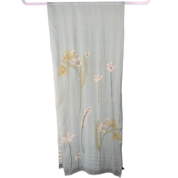 Liz Claiborne | Accessories | Liz Claiborne Silk Chiffon Scarf Sage ...